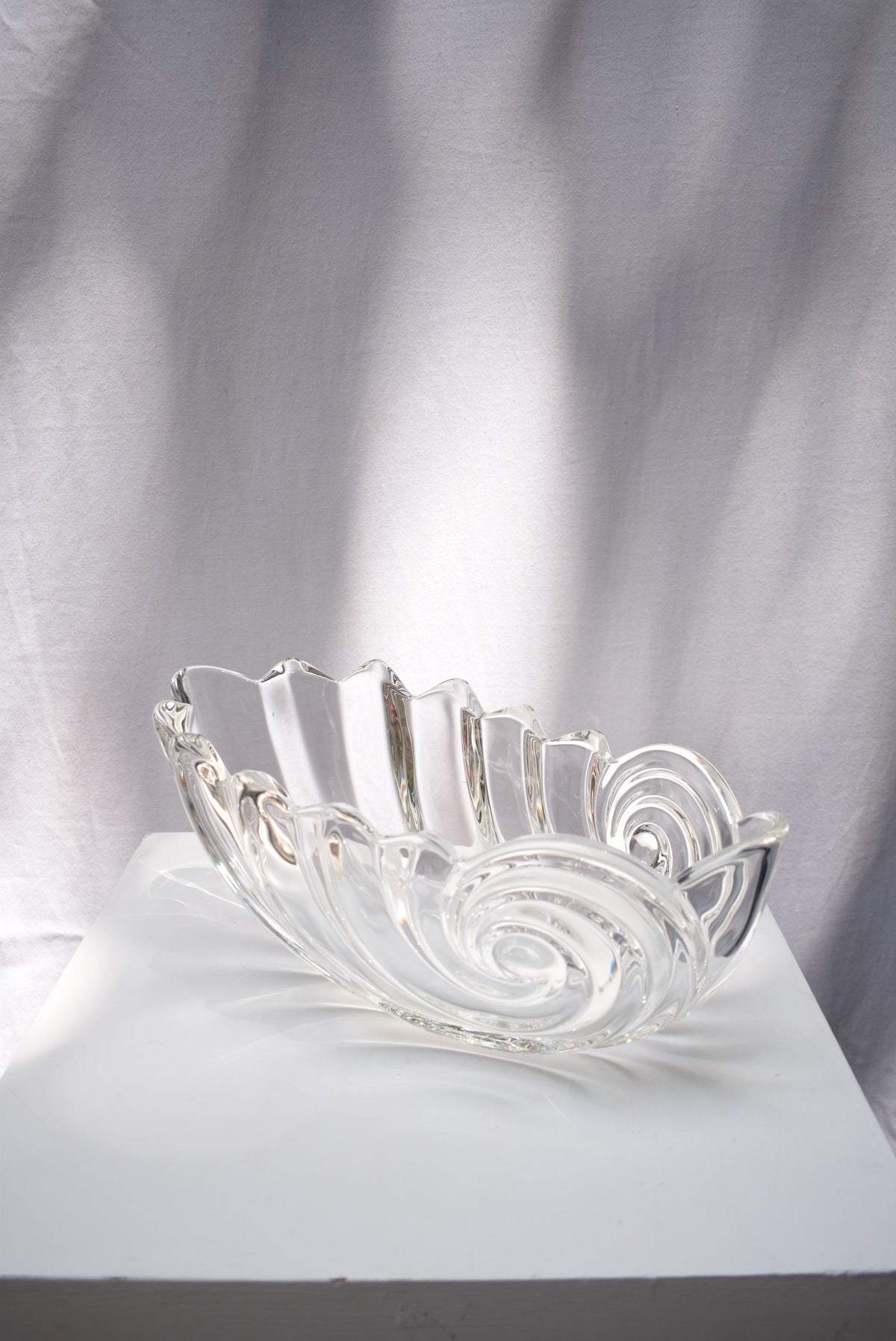 Mikasa Crystal Shell Bowl | designers collab.