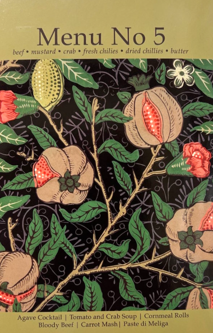 Brian Voll Menu No 5 | designers collab.
