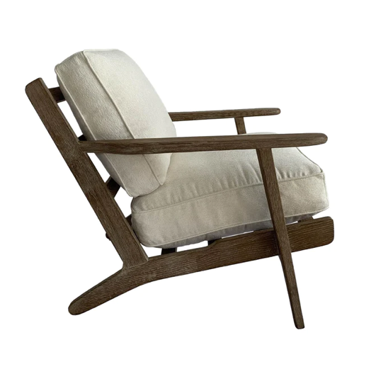 White & Oak Arm Chair | designers collab.